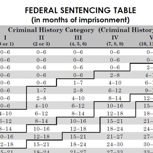 Variance Below Guidelines at Sentencing - Lewis & Dickstein PLLC